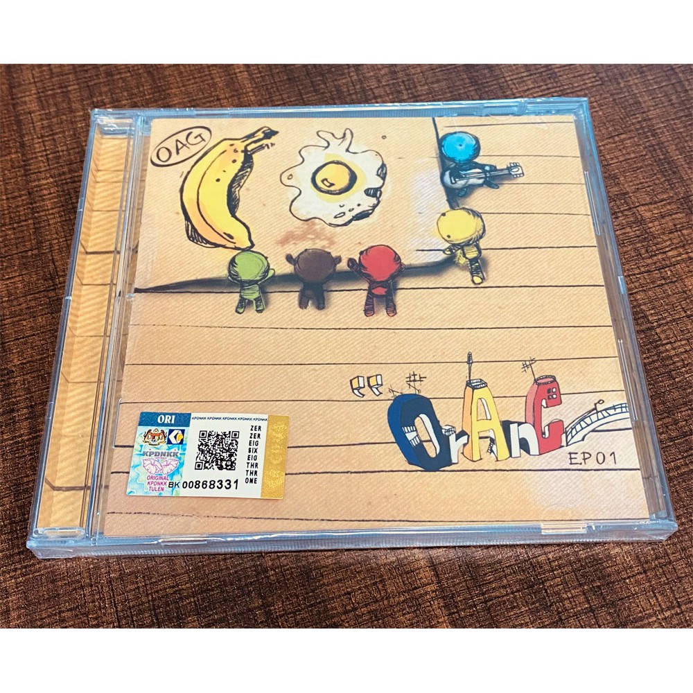 OAG : ORANG E.P.01 ALBUM CD (10 LAGU) | Shopee Thailand
