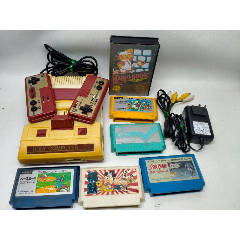 Famicom แท้ งานไทย Logo HOLY COMPUTER หายาก จอยโทโบ ระบบ AV โรงงานเดิมๆ ...