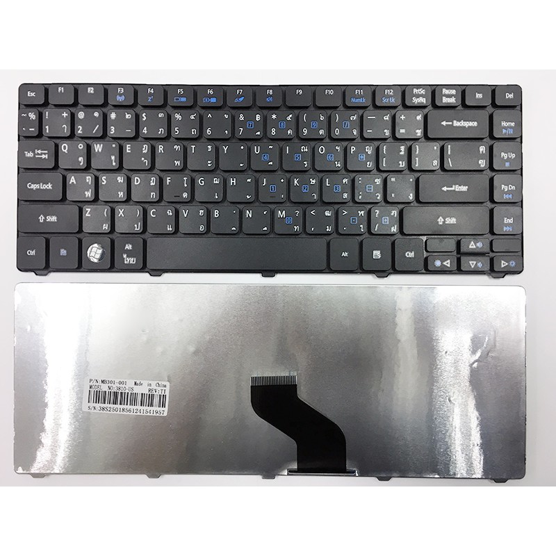 KEYBOARD ACER Aspire 4349 (ไทย-อังกฤษ) | Shopee Thailand