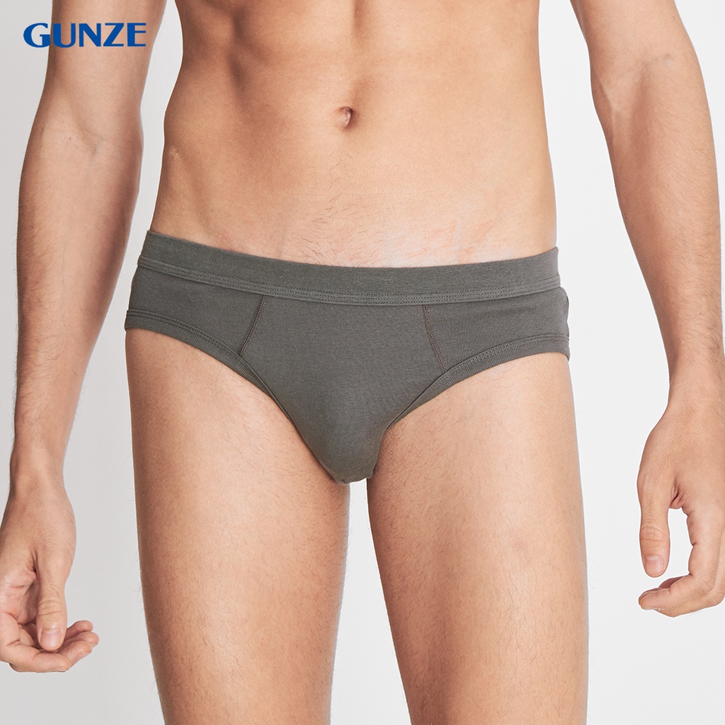 [Pack 3] GUNZE กางเกงในชาย รุ่น GS5603 คละสี (แพ็ค 3 สี ขาว ดำ เทา) | Shopee Thailand