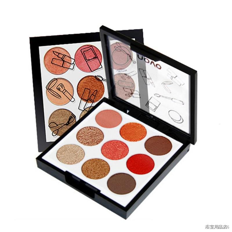 No.5168 Novo smooth eyeshadow palette 9 color โนโว อายแชโดว์ พาเลททาตา ...