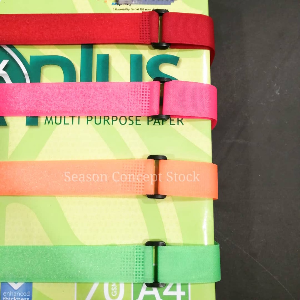 Book Band Strap / Ikat Buku / Tali Ikat Buku / One Word Ties Book Strap ...