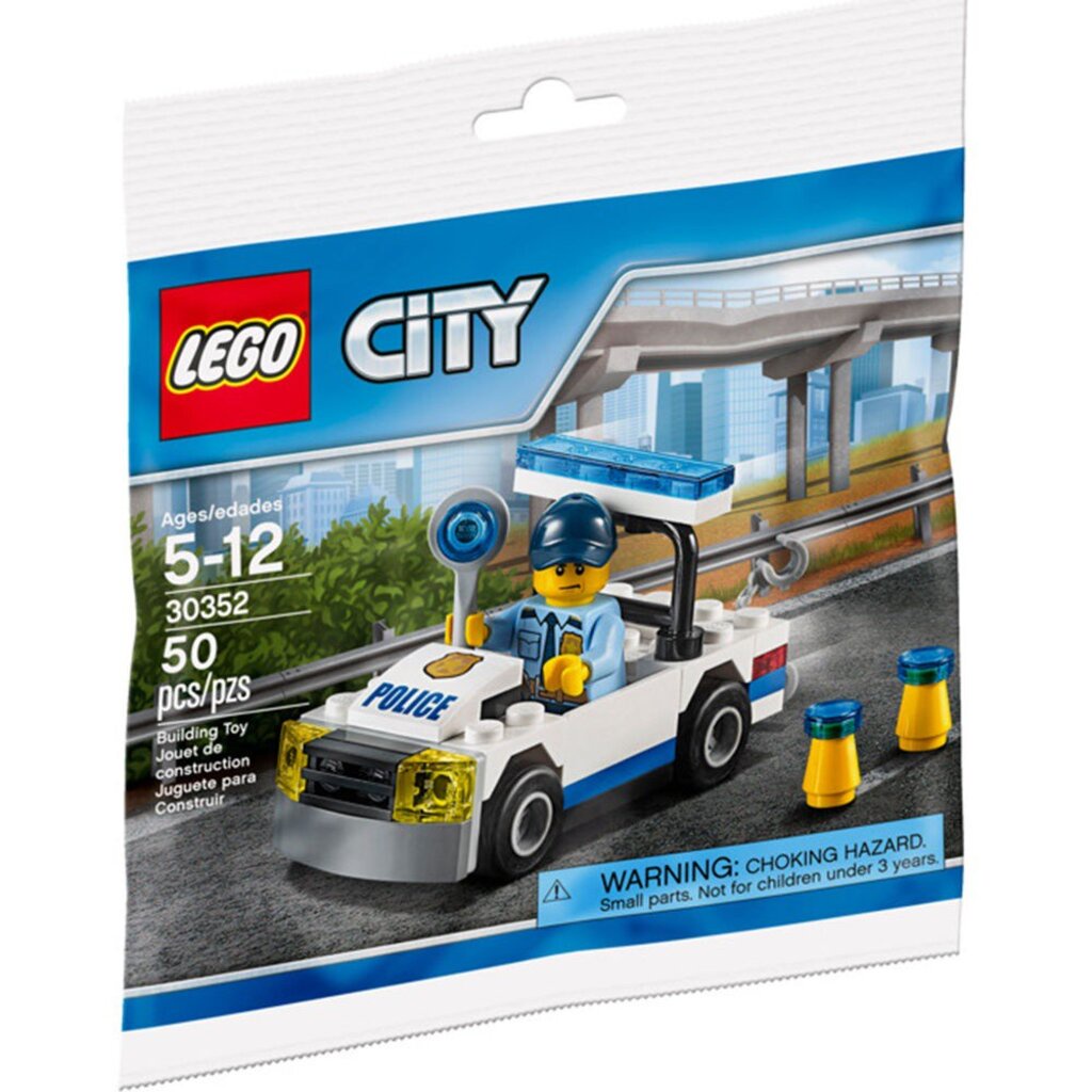 Lego City -Police Car Minifigure Set (30352) | Shopee Thailand