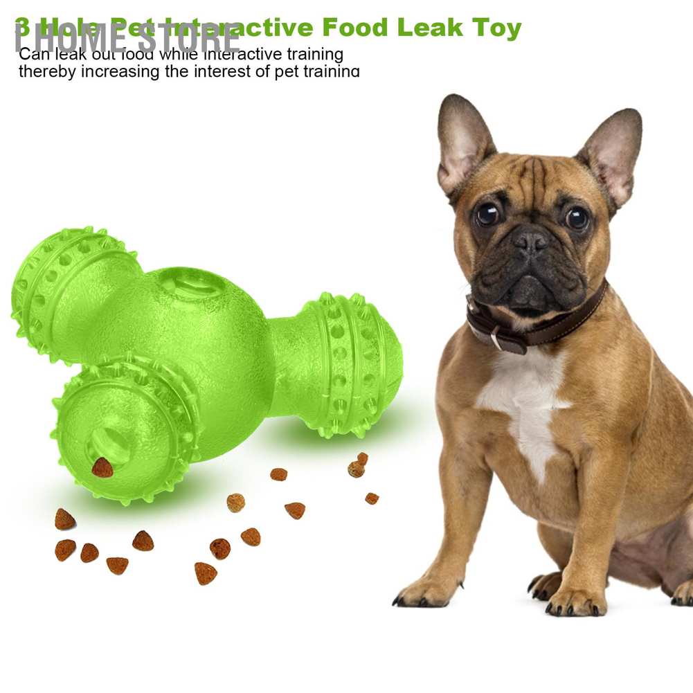 Automatic Pet Feeder Toy Food Leakage Interactive Ball Chewing Teeth ...
