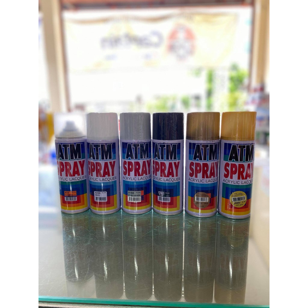 สีสเปรย์ เอทีเอ็ม สำหรับงานอเนกประสงค์ (ATM Spray Acrylic Lacquer ...