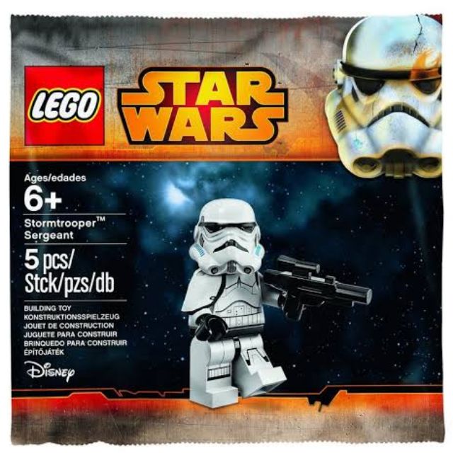เลโก้ Lego Star Wars Polybag 5002938 Sergeant Stromtrooper | Shopee ...