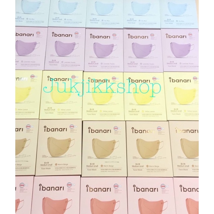 ibanari mask แมสเกาหลีแบบคุณอั้มใส่ แบบกล่องละ10ชิ้น | Shopee Thailand