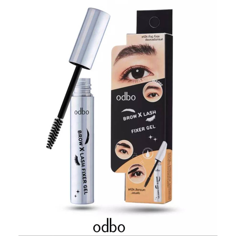 Odbo Brow X Lash Fixer Gel 5g. โอดีบีโอ บราว เอ็กซ์ แลช ฟิกเซอร์ เจล มาคาร่าล็อคขนตา | Shopee ...
