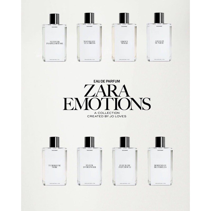 Zara x Jo Malone น้ำหอมคอลเลคชั่นใหม่ล่าสุด Waterlily ,Ebony Wood | Shopee Thailand