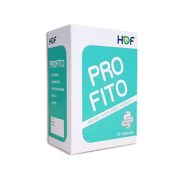 HOF PROFITO 30 capsules อาหารเสริม โพรไฟโต้ ตรา ฮอฟ โพรไบโอติก พรีไบโ ...