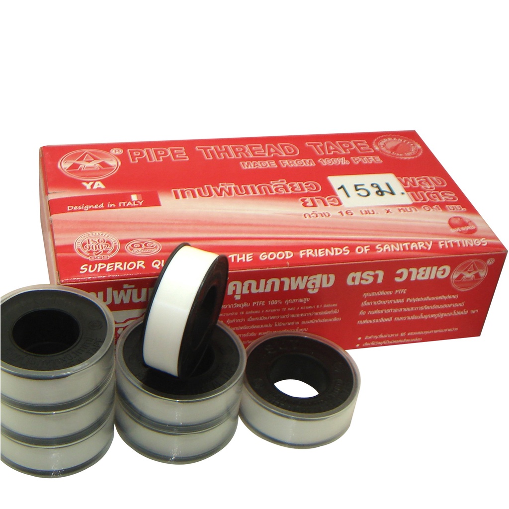 เทปพันเกลียว 15 เมตร (16 x 0.1 มม.) (1 ม้วน) YA-015 | Shopee Thailand