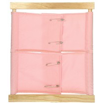 ชุดฝึกติดเข็มกลัด(Safety pin Frame)Montessori educational toys | Shopee ...