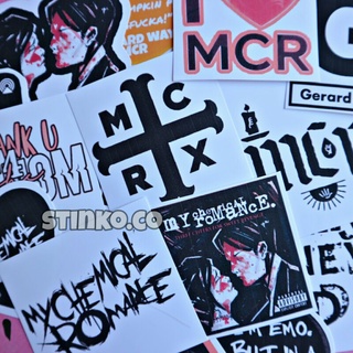[15PCS] My CHEMICAL ROMANCE STICKER/MCR STICKER บรรจุ 15 สติ๊กเกอร์ ...