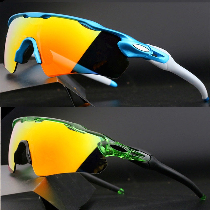 แว่นตากันแดด เลนส์โพลาไรซ์ 4 เลนส์ สําหรับขี่จักรยาน mtb uv400 | Shopee Thailand