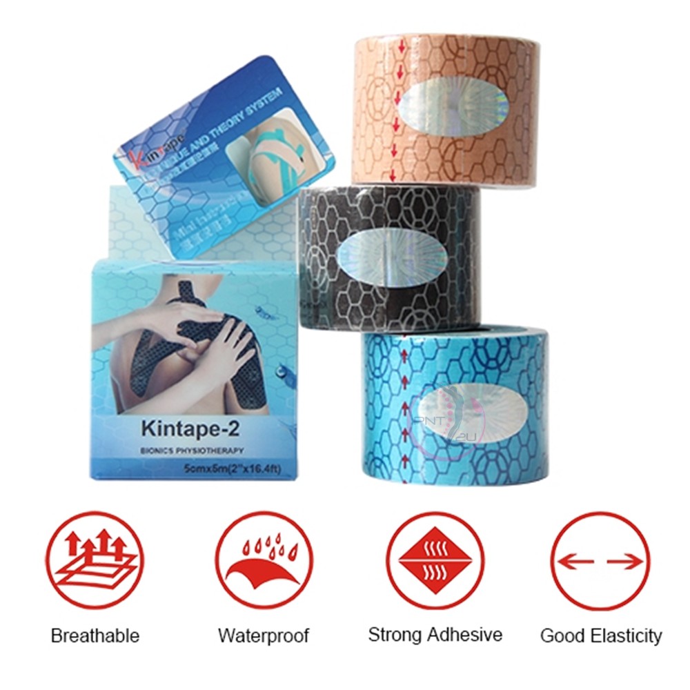 KineTape-2 Kinesiology Tape เทปติดกล้ามเนื้อ เทปพยุงกล้ามเนื้อ sport ...