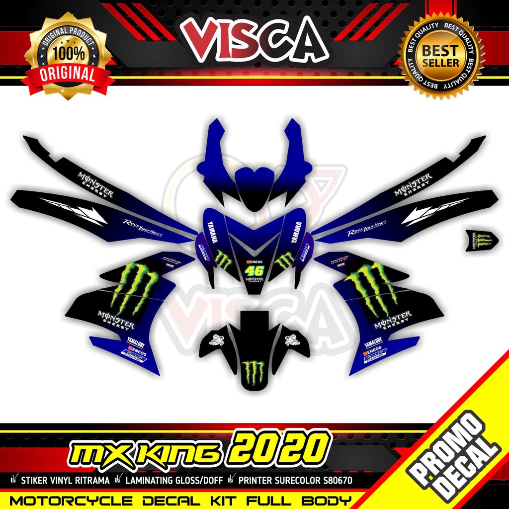 Decal Mx King 150 Full Body Decal Mx King 150 Full Body สติกเกอร์ Mx ...