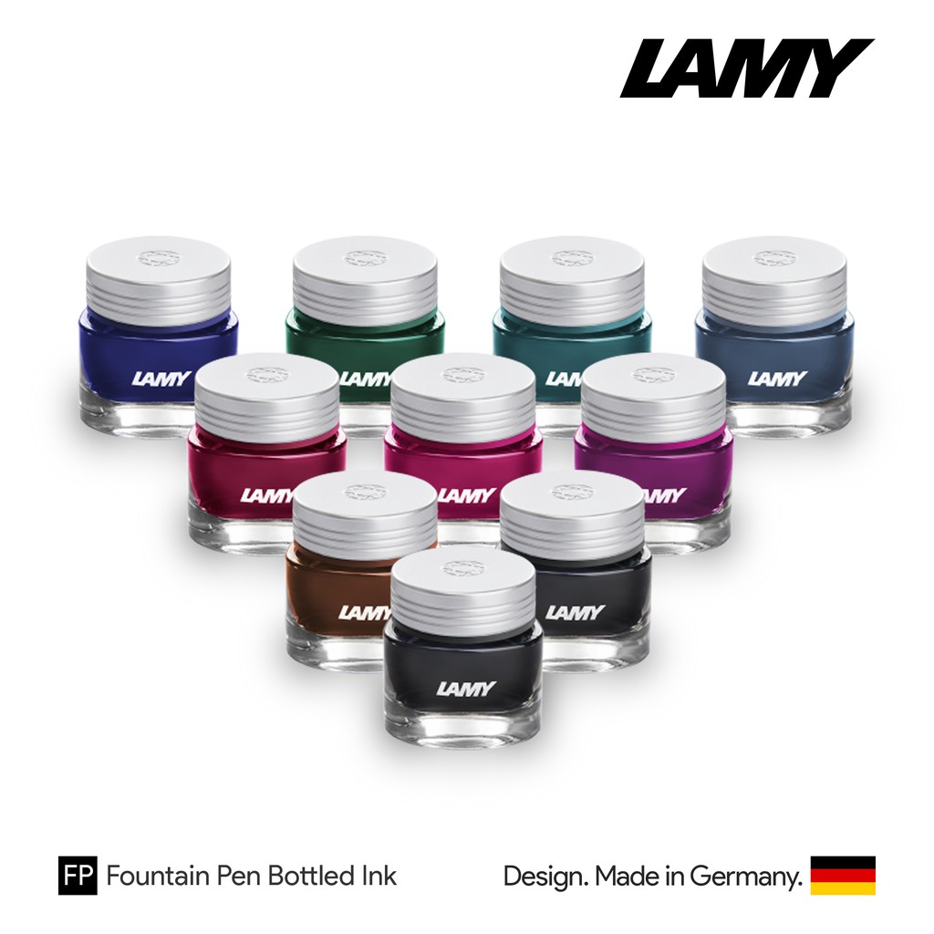Lamy T53 Crystal Ink 30ml - หมึกลามี่ ชุดคริสตัล มีให้เลือก 10 สี ขวด ...