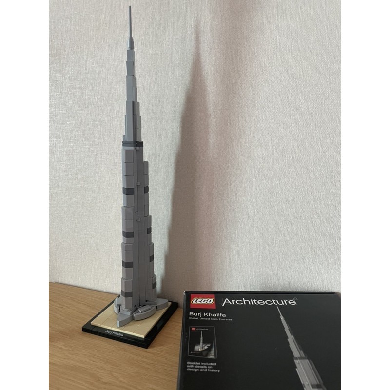 Lego Architecture 21031 Burj Khalifa assembled | Shopee Thailand
