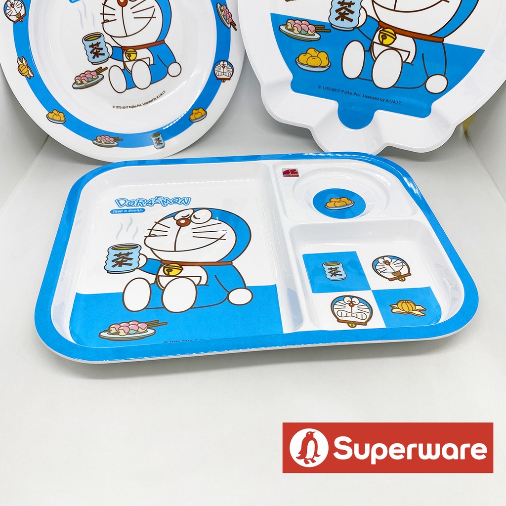 โดเรม่อน เทคอะเบรค จานเมลามีน ช้อนส้อม แก้วน้ำเด็ก DORAEMON Superware ศรีไทยซุปเปอร์แวร์ [ขายแยก ...