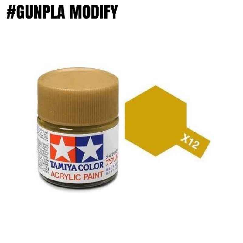 TAMIYA X10 X11 X12 สีสูตรอะคริลิค Acrylic 10 ml | Shopee Thailand