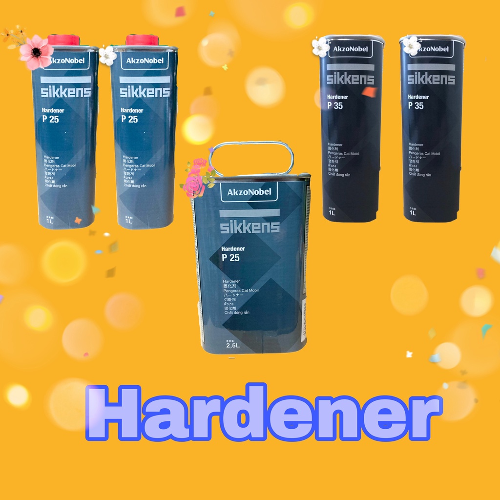 Sikkens Hardener (ตัวเร่ง) P25 ขนาด 1L หรือ 2.5L / P35 ขนาด 1L | Shopee ...