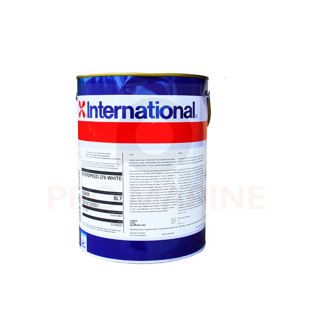 สีกันเพรียง สีขาว ยี่ห้ออินเตอร์เนชั่นแนล ขนาด 5 ลิตร Anti Fouling ...