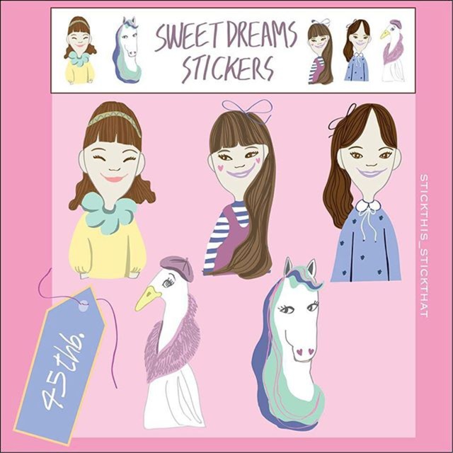 Sweet dreams stickers pack | Shopee Thailand