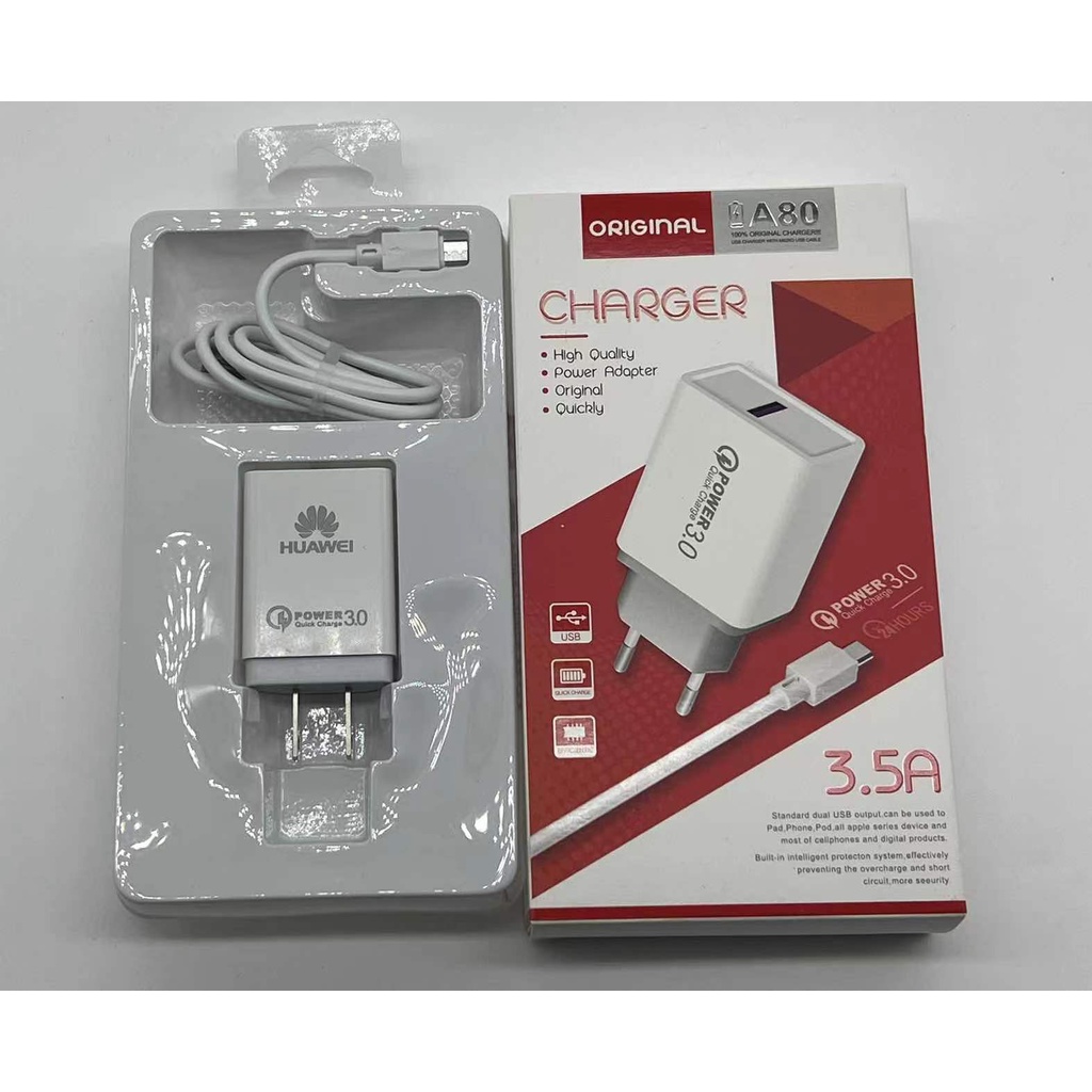 หัวชาร์จเร็ว+สายชาร์จเร็ว รุ่น4A/A80/S200/S100 รองรับทุกรุ่น | Shopee ...