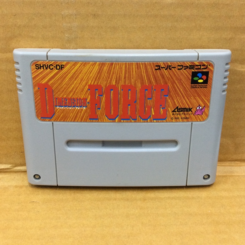 ตลับแท้ [SFC] [0142] Dimension Force (Japan) (SHVC-DF) Super Famicom ...