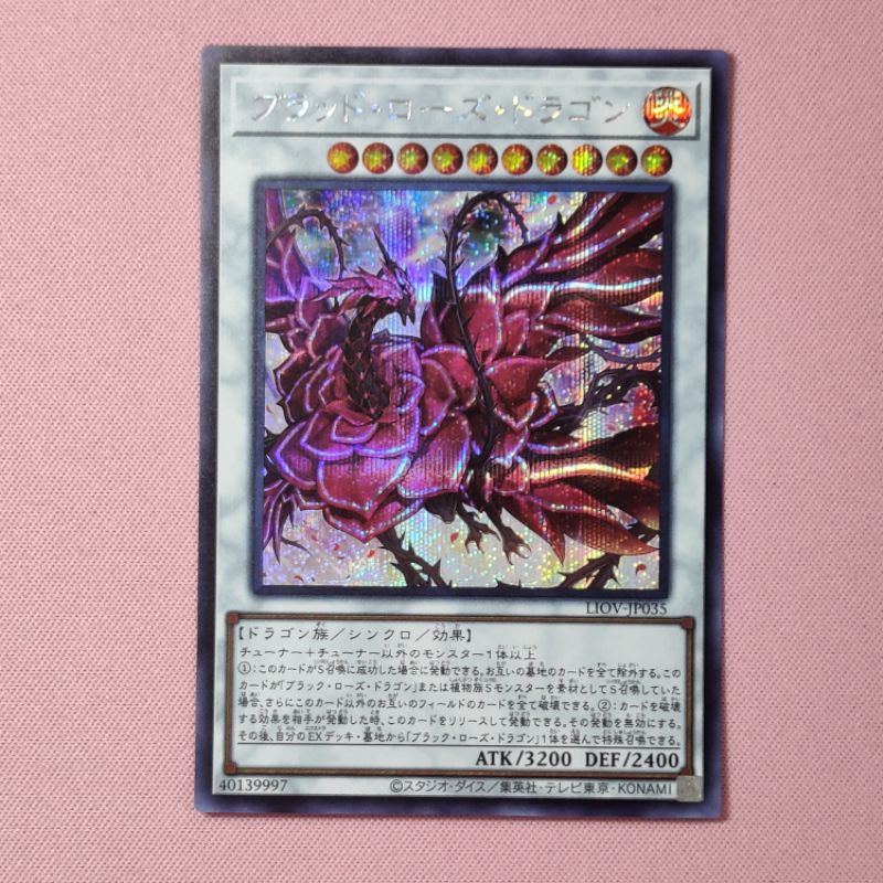 LIOV-JP035 Ruddy Rose Dragon | Shopee Thailand