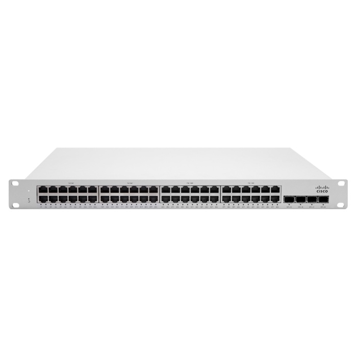 MS250-48LP-HW Meraki MS250-48LP L3 Stck Cld-Mngd 48x GigE 370W PoE ...