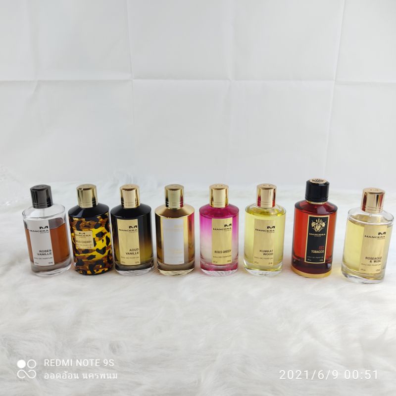 MANCERA Rose Vanille, Wild Cherry, Aoud Vanille, Instant Crush, Roses ...