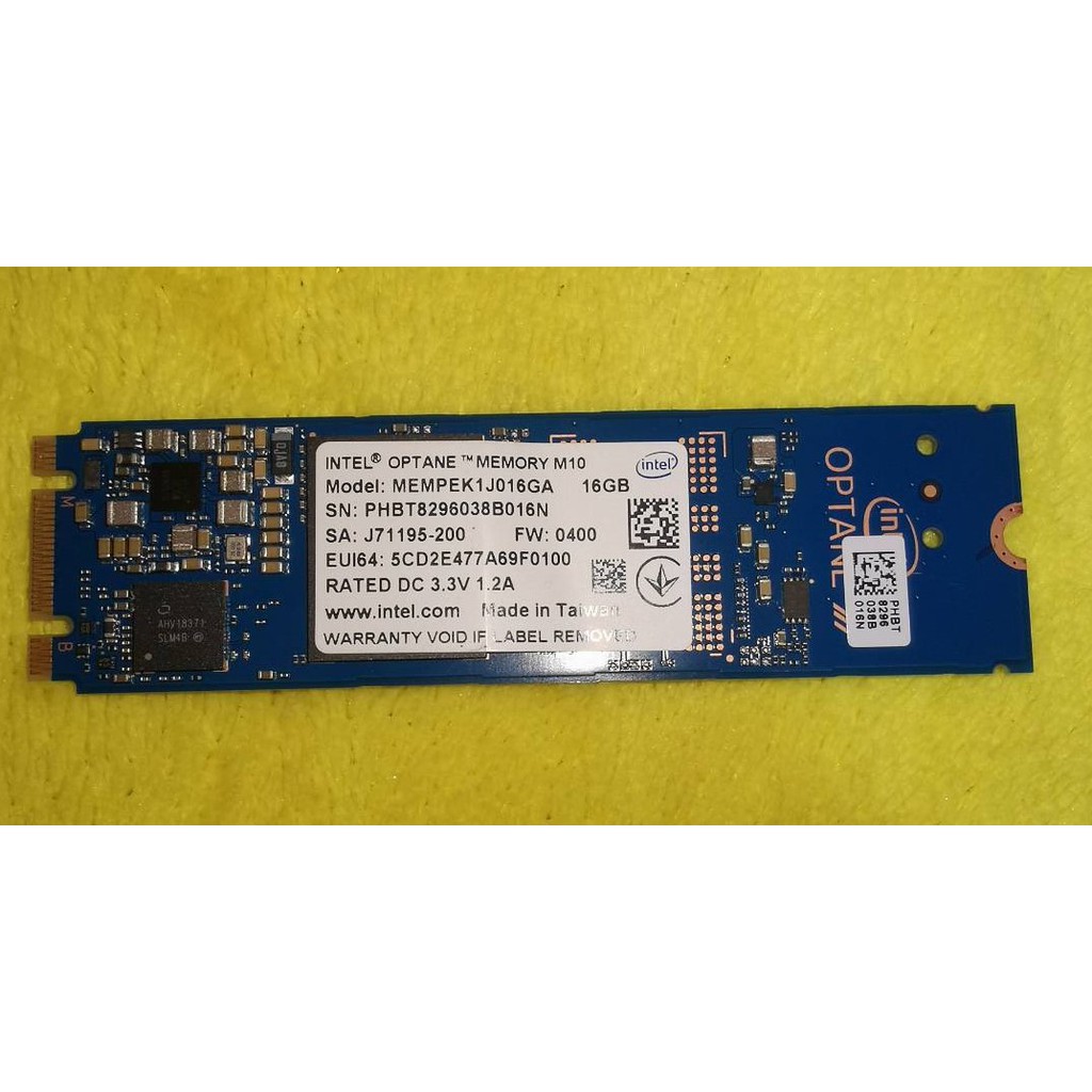 16 GB SSD (เอสเอสดี) INTEL OPTANE MEMORY SERIRES PCIe/NVMe M.2 2280 ...