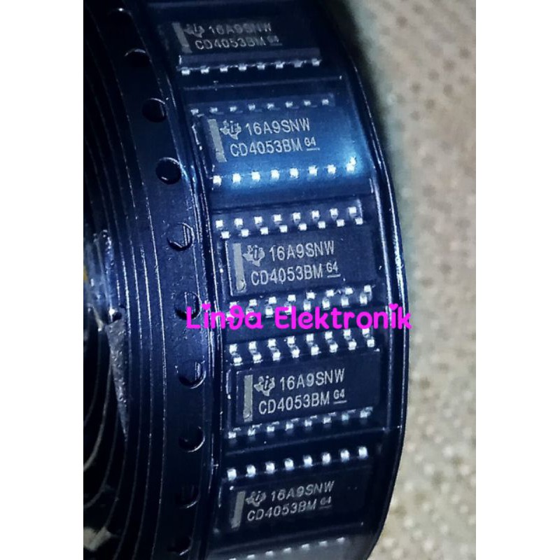 Cd4053be CD4053 SMD SOP-16 | Shopee Thailand
