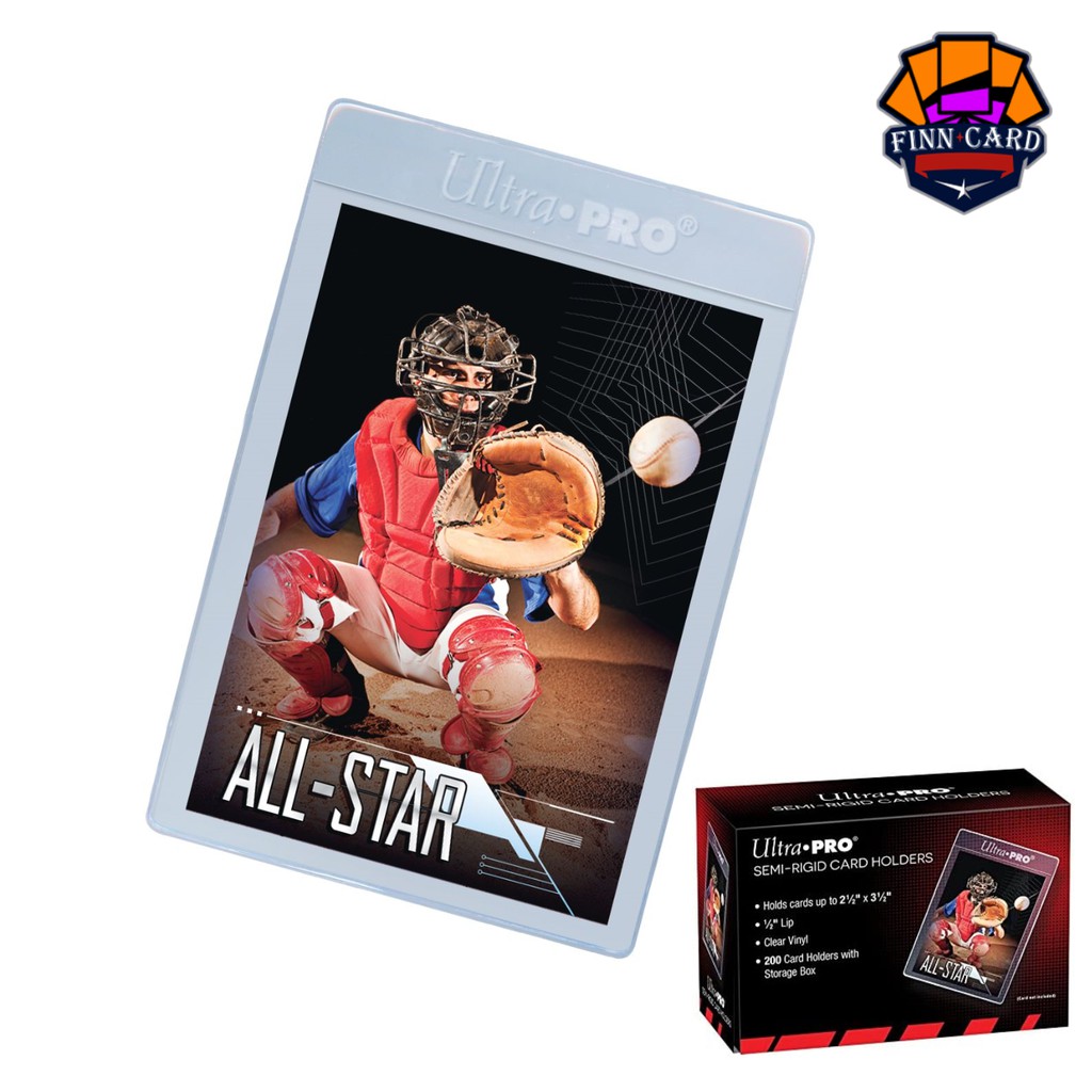 Ultra Pro Semi-Rigid 1/2" Lip Sleeves Card Saver ใช้สำหรับเก็บการ์ด ...