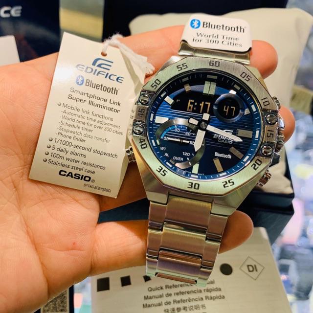 CASIO Edifice รุ่น ECB-10 นาฬิกาข้อมือผู้ชายรุ่นใหม่ล่าสุด Bluetooth ECB-10D-2A ECB-10DB-1A ECB ...