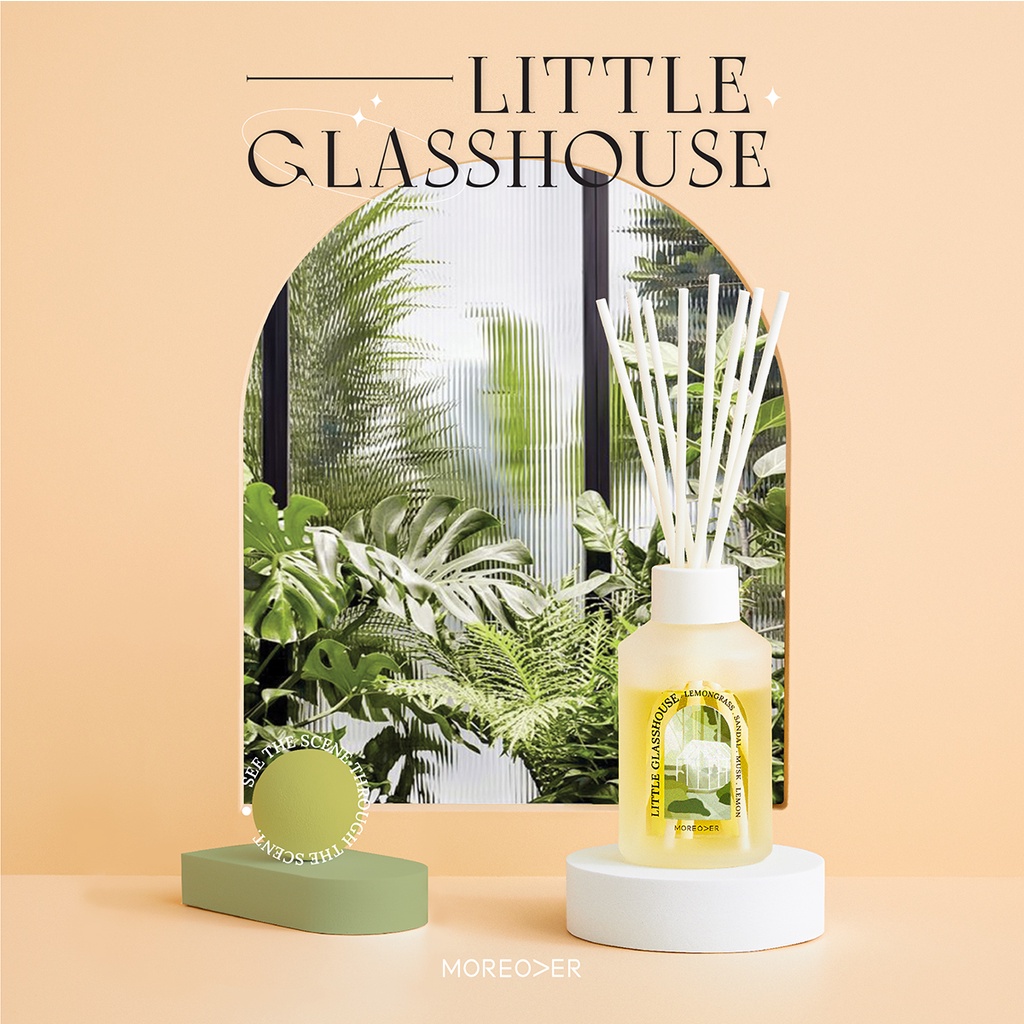Little Glasshouse : Moreover Reed Diffuser Room Perfume ก้านไม้หอม ...