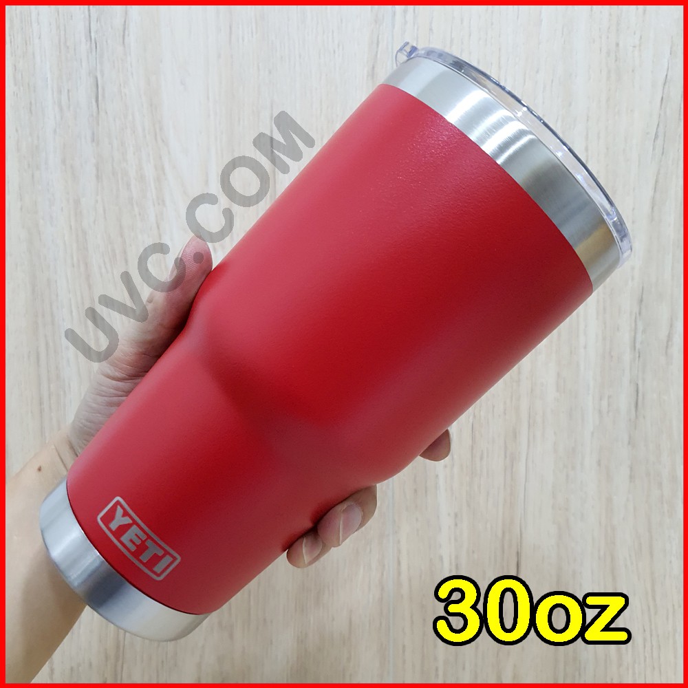 แก้ว30Oz 900ml สแตนเลส304 พร้อมฝา เก็บอุณหภูมิความเย็น-ร้อน ผิวด้านหน้าทราย สีพื้นสีไม่ลอก แบบ ...