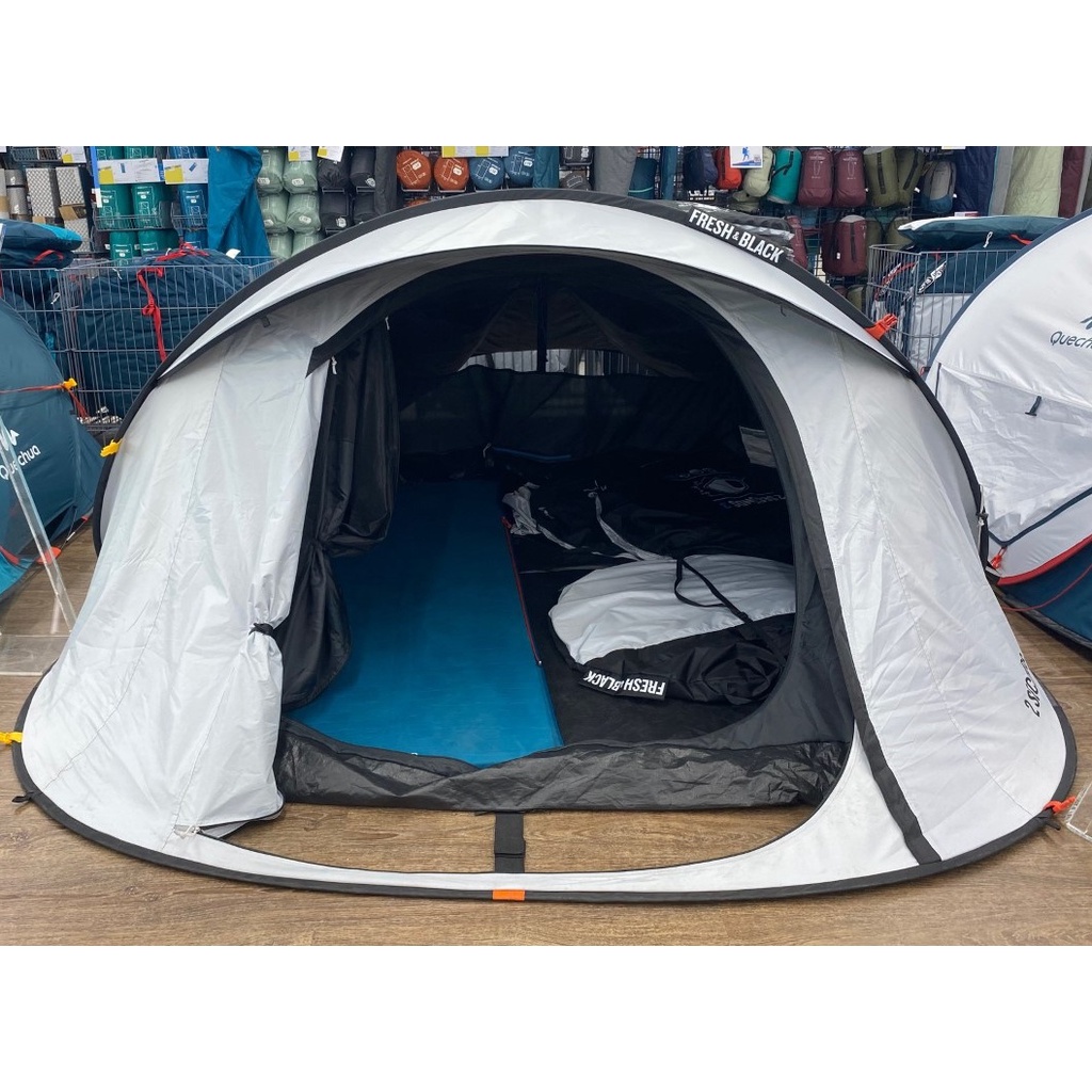 🔥พร้อมส่ง🔥 QUECHUA เต็นท์ รุ่น 2SECONDS FRESH&BLACK ขนาด 2-3 คน แข็งแรง ...