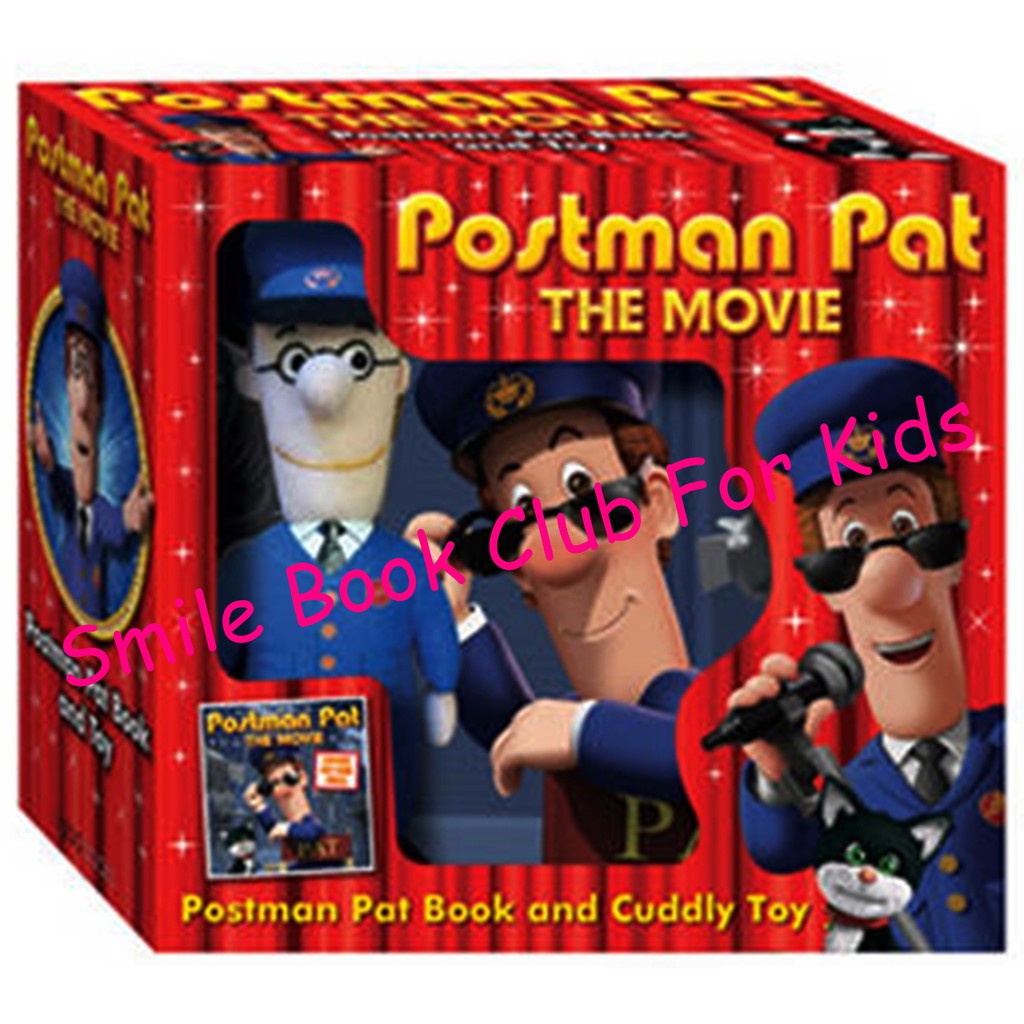 Postman Pat The Movie - Fun Book and Cuddly Toy (บอร์ดบุ๊ค + Toy นำเข้า ...