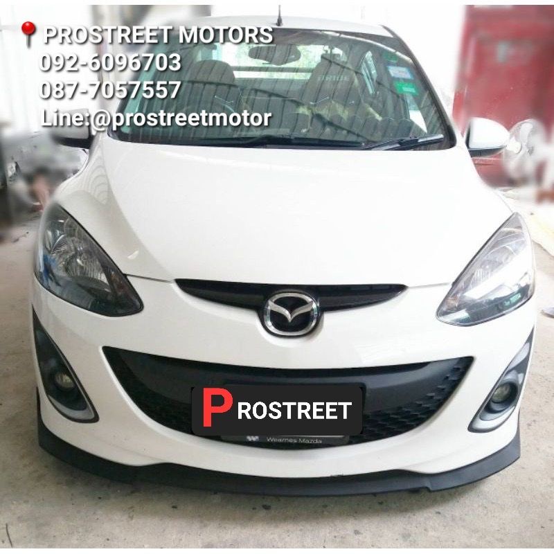 ลิ้นหน้า ลิ้น MAZDA 2 5Door MAZDA2 SEDAN ใส่กับรถได้หลายรุ่น ลิ้นมาสด้า ...