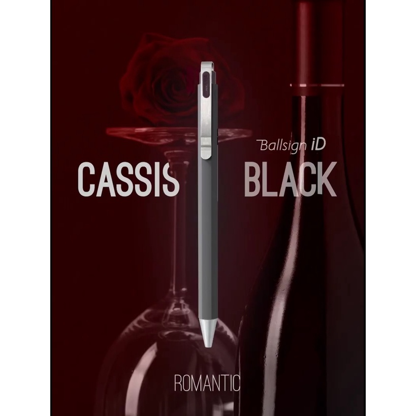 Sakura Ball Sign ID pen ปากกาหมึกเจล โทนสีดำ 6 เฉดสี ขนาด 0.4 และ 0.5 ...