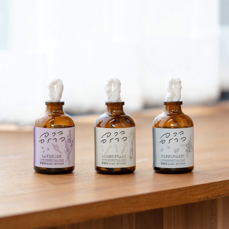 น้ำหอมปรับอากาศ สูตรลดยุง - Natural Room Diffuser (Mosquito Repellent ...