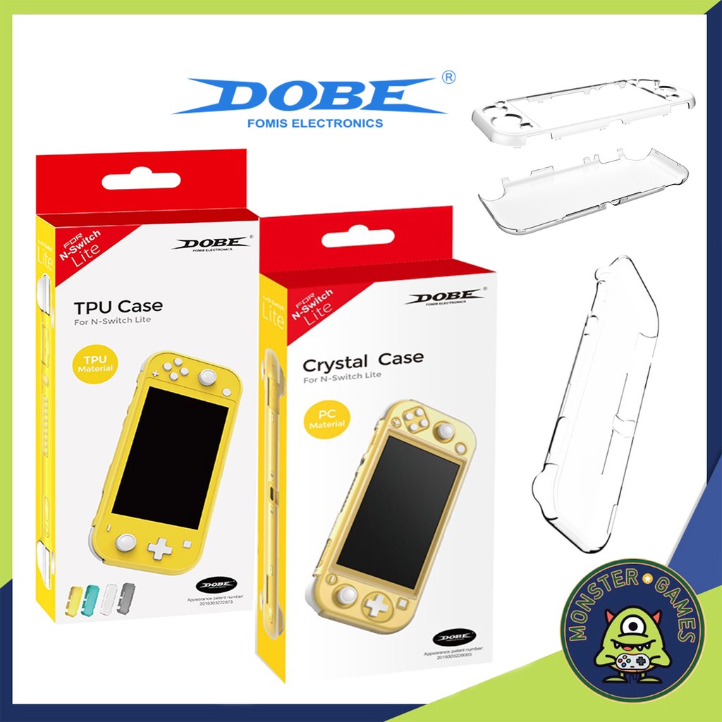 DOBE TPU กับ Crystal Case Nintendo Switch Lite (เคส Nintendo swtich ...