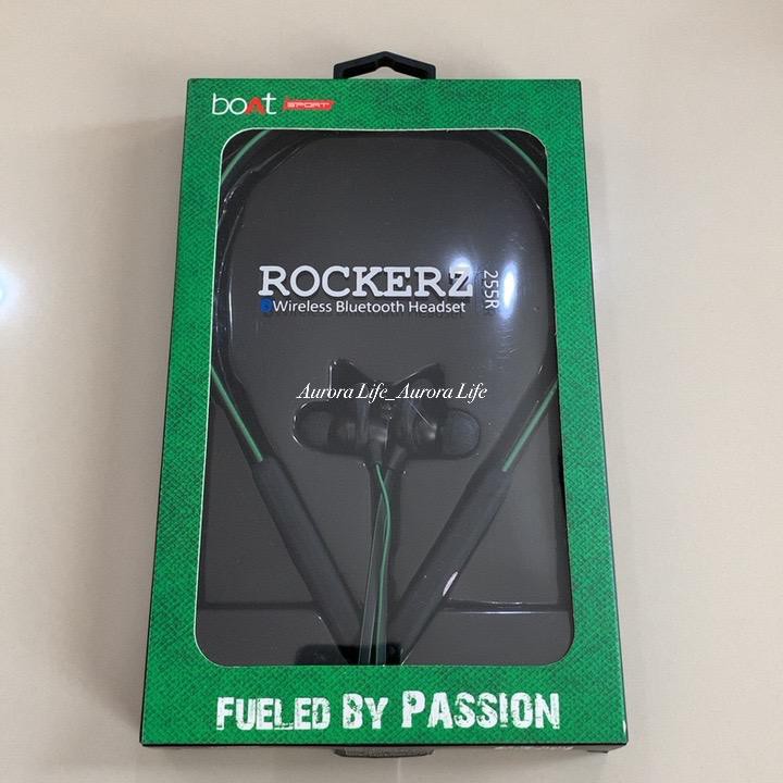 ชุดหูฟังบลูทูธไร้สาย Extra Bass Boat Rockerz 255r | Shopee Thailand