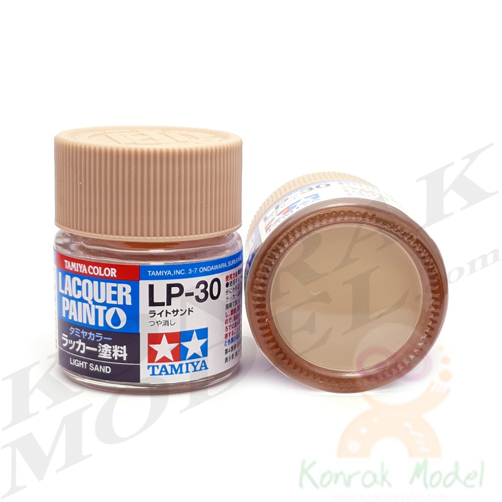สีทามิย่าสูตรแล็คเกอร์ Tamiya Lacquer paint LP30 Light sand 10ML ...