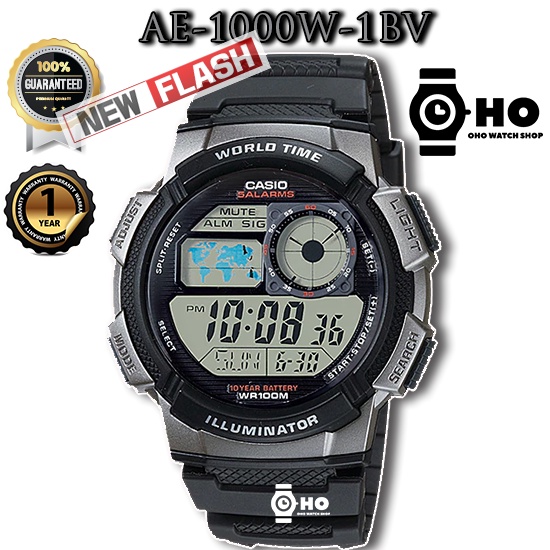 ของแท้100% คาสิโอ นาฬิกาข้อมือ Casio Standard AE-1000 AE-1400 AE-1500 AE-1500WH AE-1000W-1 AE ...