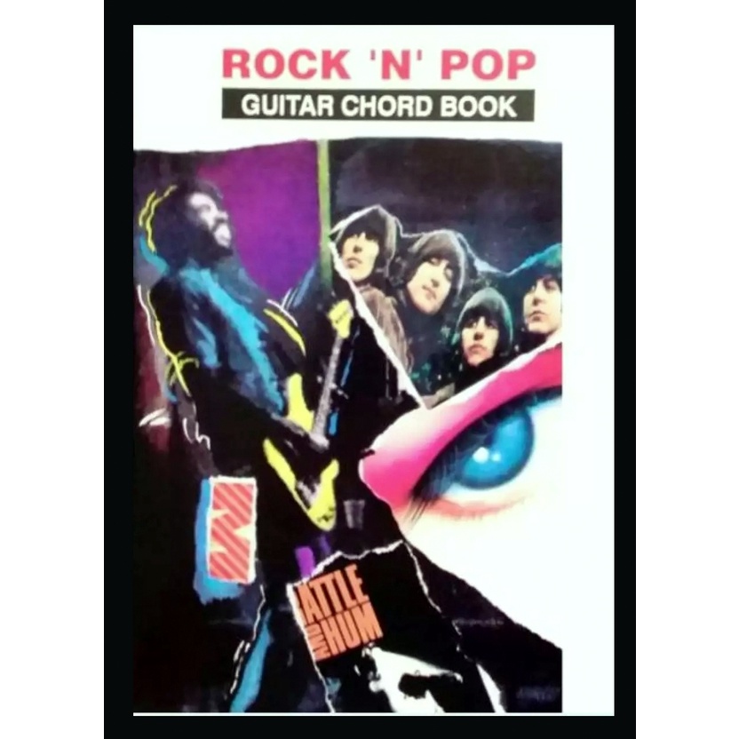 Rock'n' Pop หนังสือคอร์ดกีตาร์ แบบใช้มือ | Shopee Thailand
