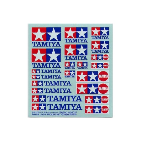 TAMIYA 66614 Tamiya Logo Sticker Set สติกเกอร์ (90mm×100mm) TAMIYA แท้ ...