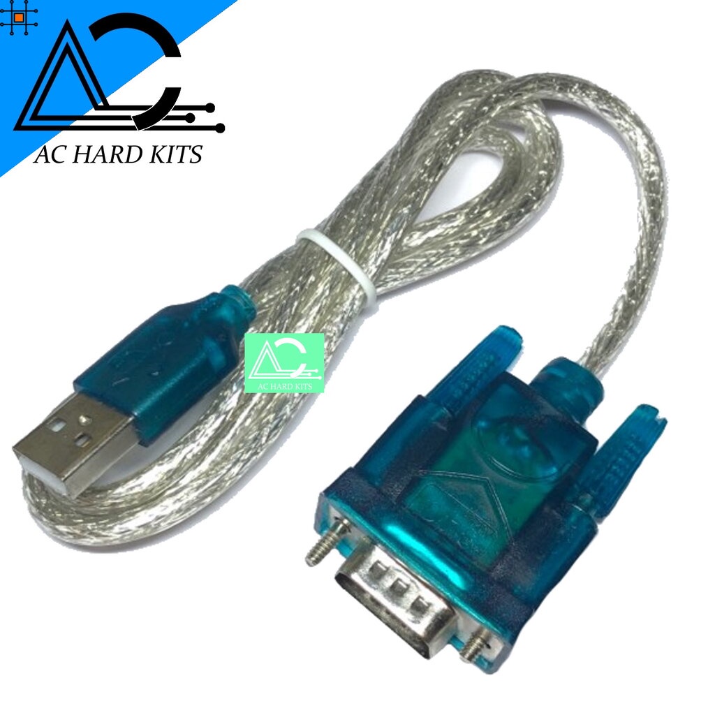 สาย USB to Serial cable USB to RS232 Port HL-340 Adapter Converter ...